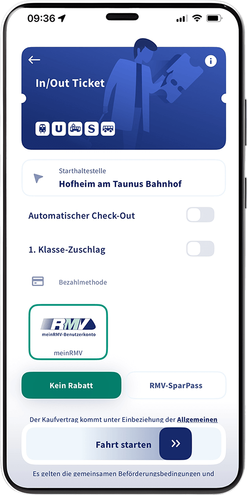 RMV-In/Out: Per Swipe zur smarten Ticketlösung | Rhein-Main-Verkehrsverbund